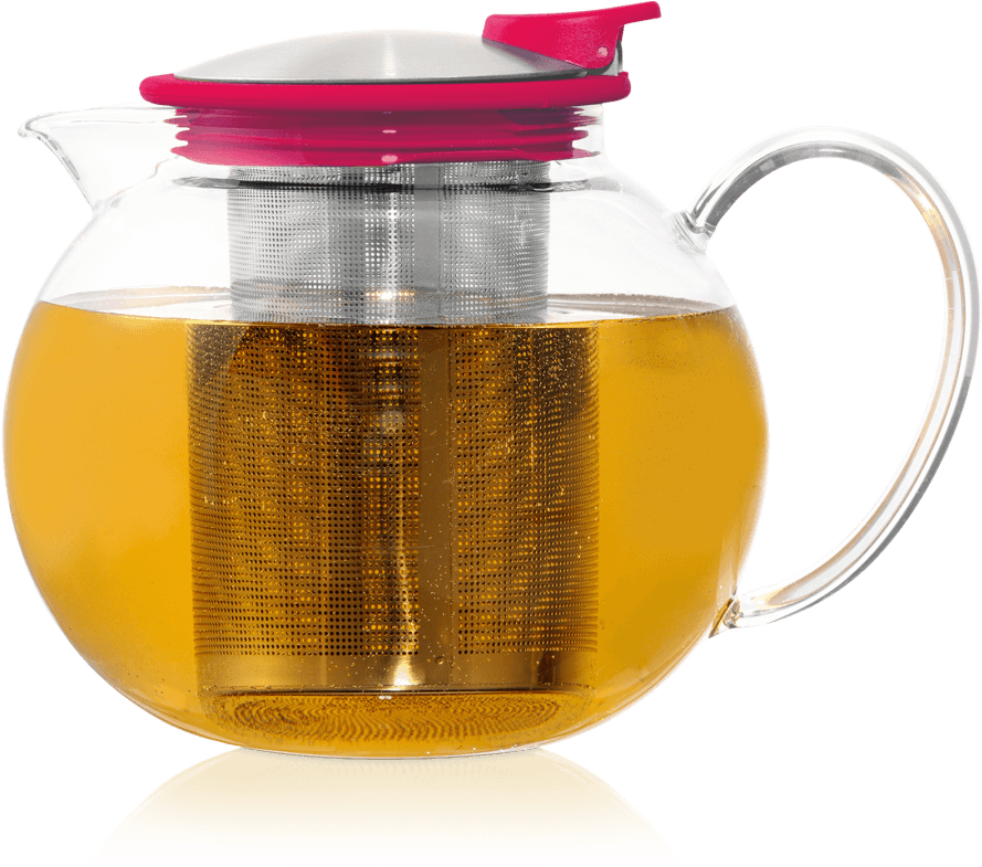 Download Fuschia - Theiere Transparente Kusmi Tea - Full Size PNG Image ...