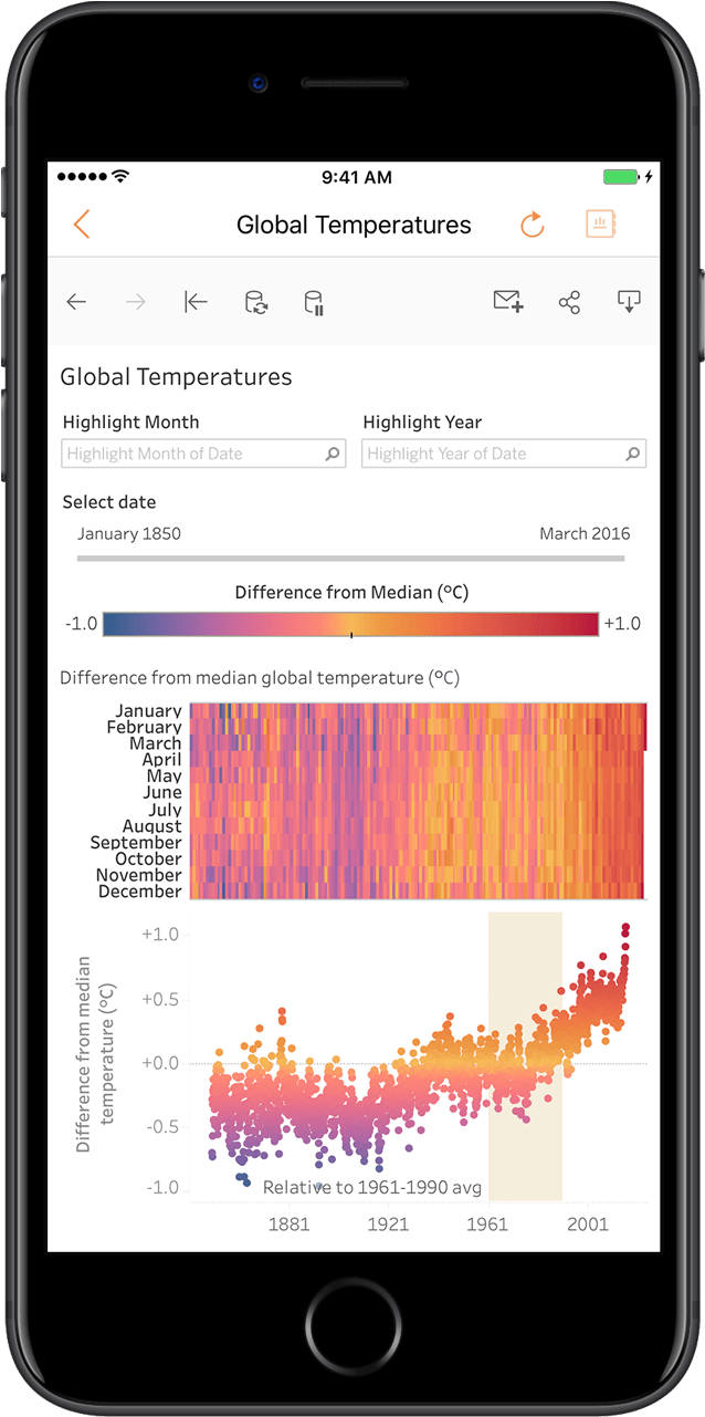 Download Tableau Mobile - Iphone - Full Size PNG Image - PNGkit