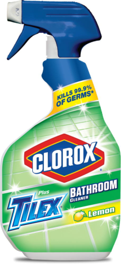 Download Clorox® Plus Tilex® Bathroom Cleaner - Clorox - Full Size PNG ...