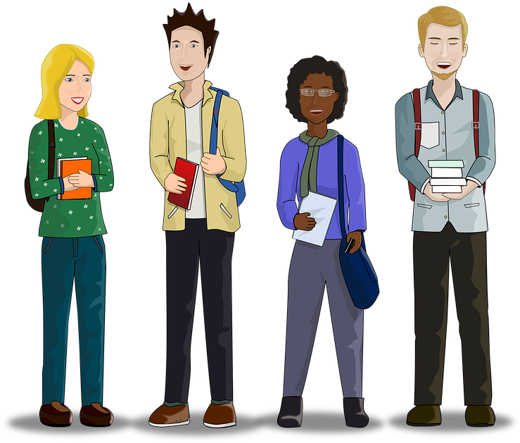 Download Students College University Study School Library - Student ...