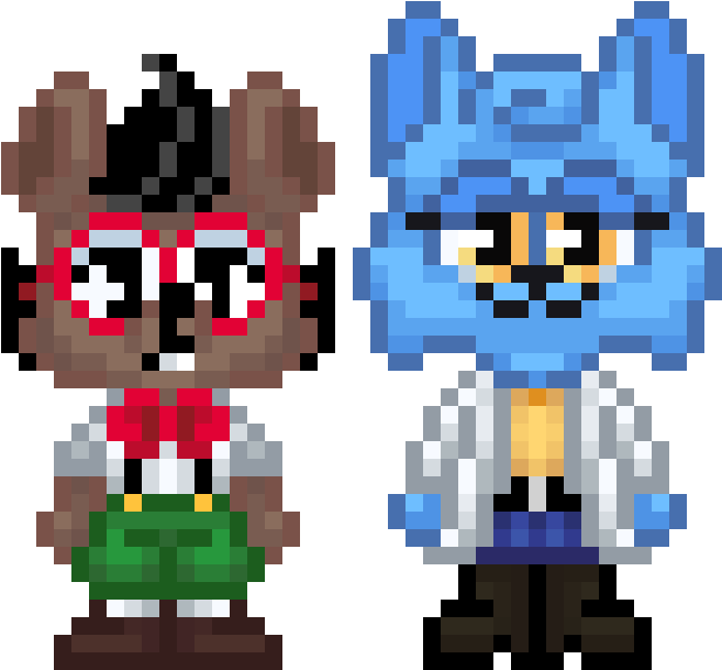 Download Two More Bubsy Pixels Bc I'm On A Roll - Cartoon - Full Size ...