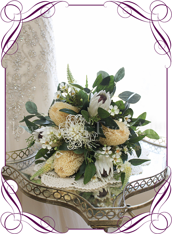 Download High Quality Realistic Silk Artificial Bridal Posy - Flower ...