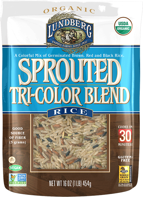 Download Lundberg Family Farms - Lundberg Sprouted Rice - Full Size PNG ...