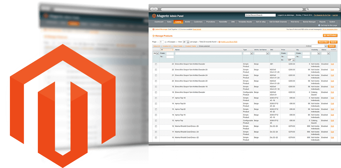Download Magento E-commerce Features - Magento Ecommerce - Full Size PNG Image - PNGkit