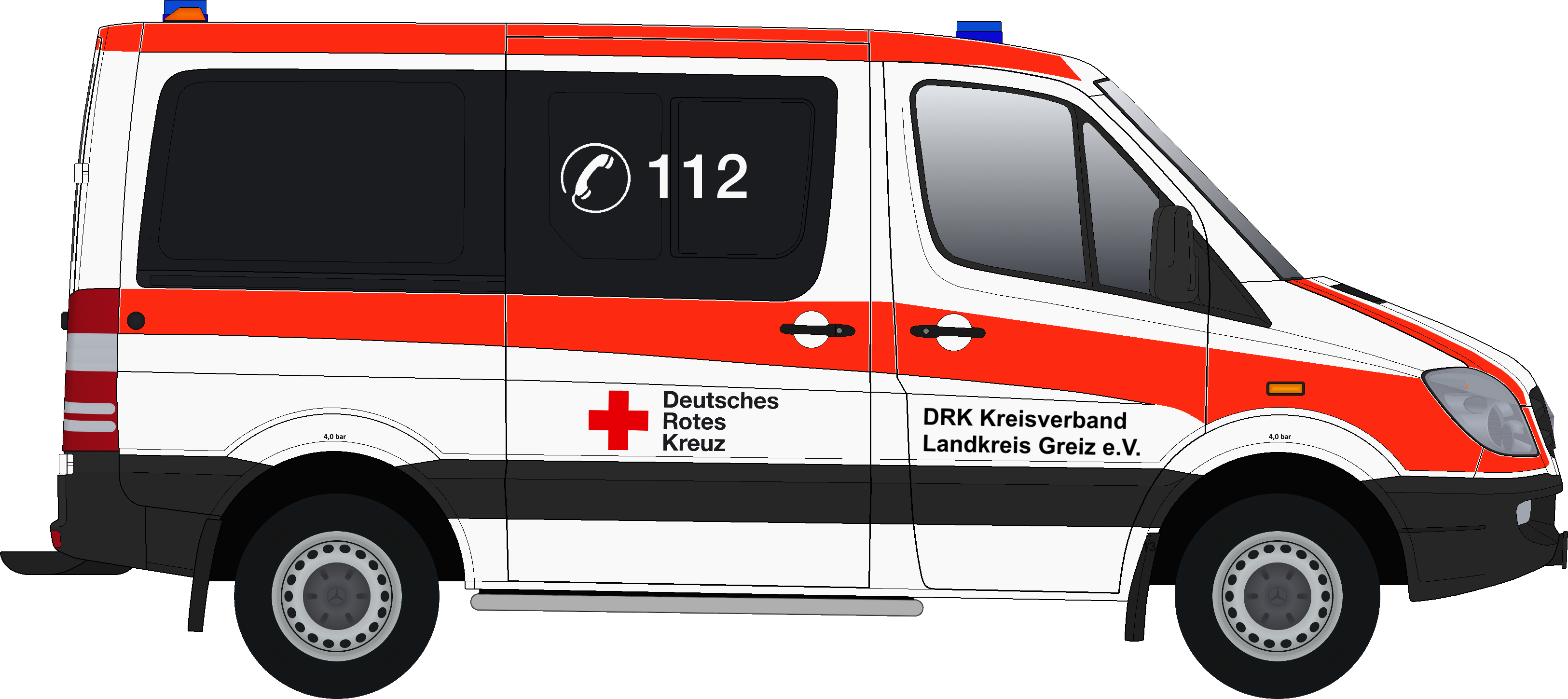 Download Ktw Zr - German Red Cross - Full Size PNG Image - PNGkit
