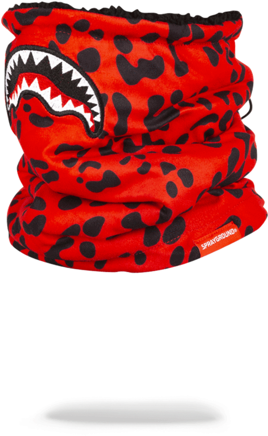 Download Sprayground- Red Leopard Neck Warmer Ski Mask - Tiger - Full ...
