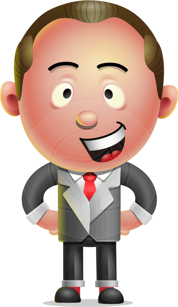 Download Meet Xavier Sharpmind - Cartoon Of Ultimate Business Png ...