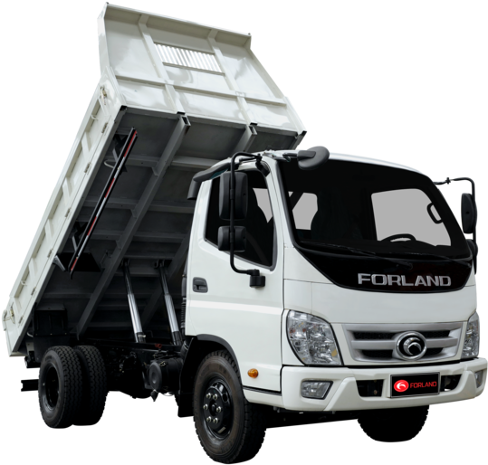 Download Forland Dump Truck 3 Tons - Tonne - Full Size PNG Image - PNGkit