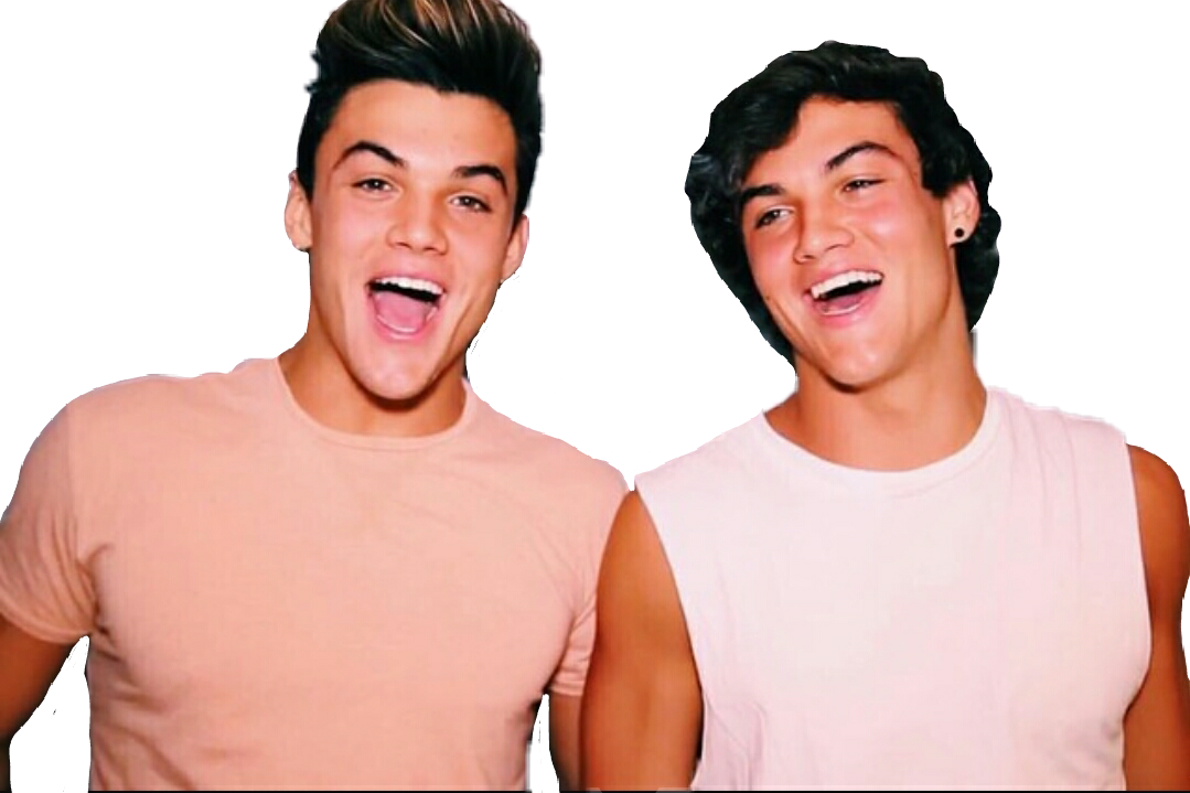 Download Report Abuse - Dolan Twins No Background - Full Size PNG Image ...