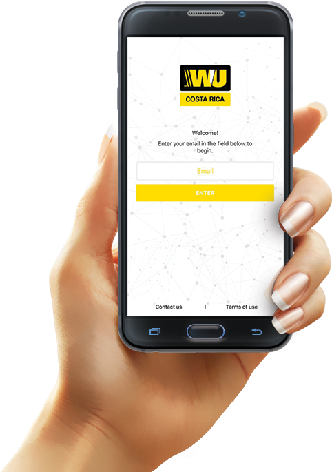 Download Wu App - Android Phone In Hand Png - Full Size PNG Image - PNGkit