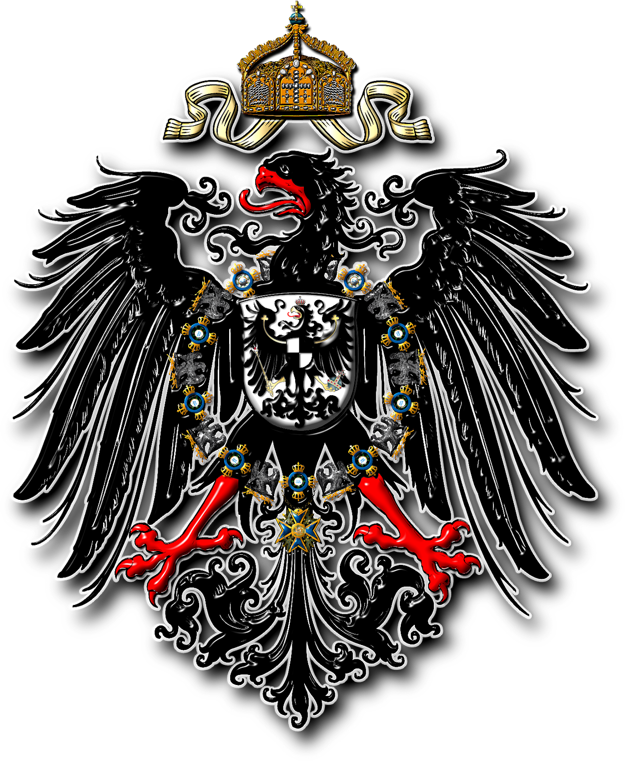 Download The German Empire - Wappen Deutsches Reich - Full Size PNG ...
