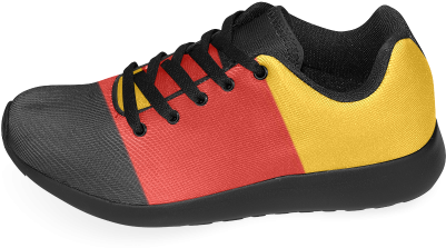 Download German Flag Colored Stripes Women's Running Shoes - German ...
