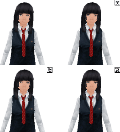 Download Akibas Trip Placeholder Laughing Angry Sad - Tuxedo - Full ...