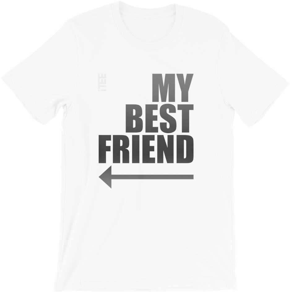 Download My Best Friend Arrow Left Unisex Short Sleeve Jersey - Vice T ...