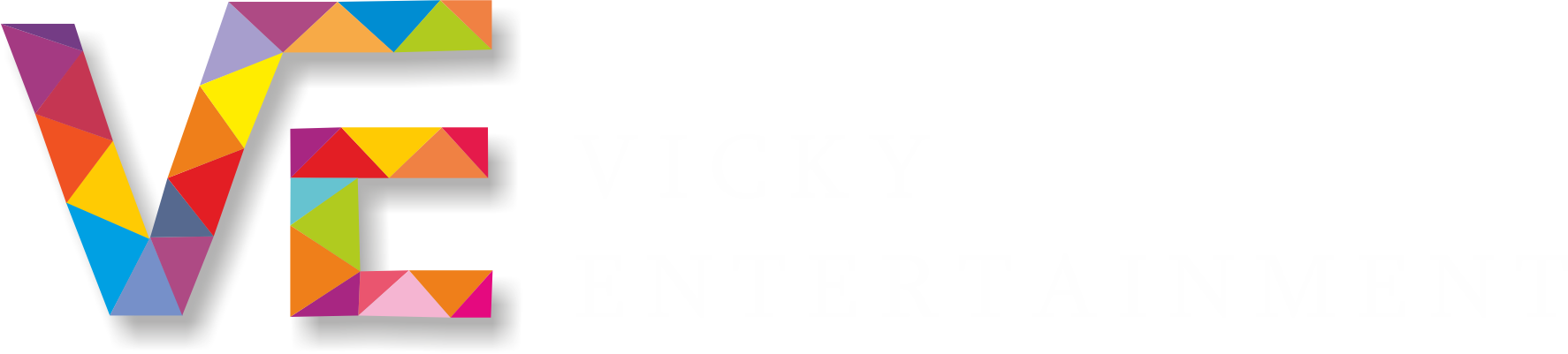 Download Vicky Entertainment Logo - Monochrome - Full Size PNG Image ...