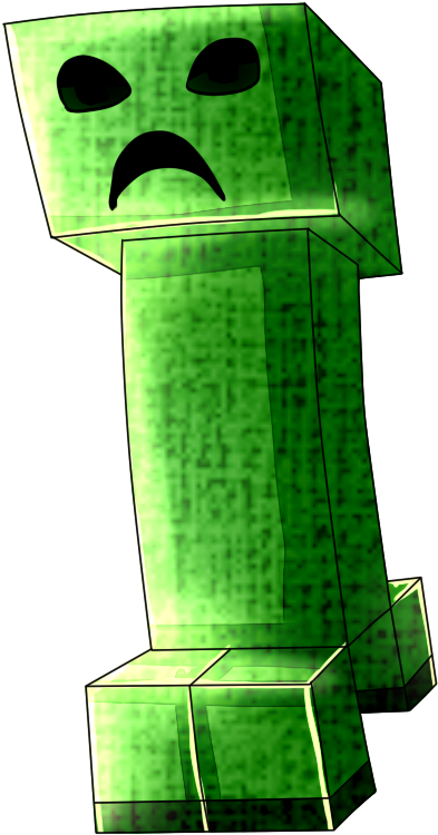 Download Creeper - Cartoon - Full Size PNG Image - PNGkit