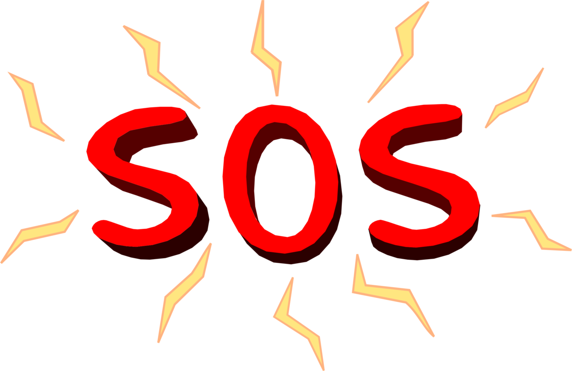Download Sos Clear Mayday Cartoon Logo - Sos Clipart - Full Size PNG ...