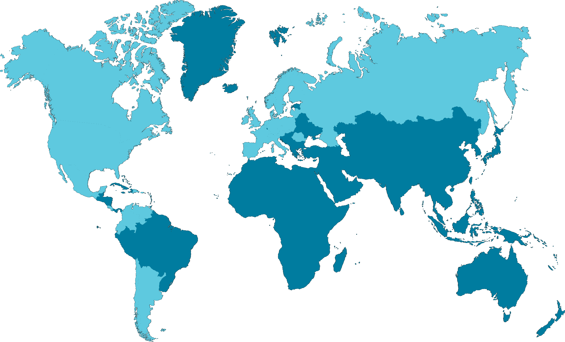 Download Contact Us - World Map Aqua - Full Size PNG Image - PNGkit