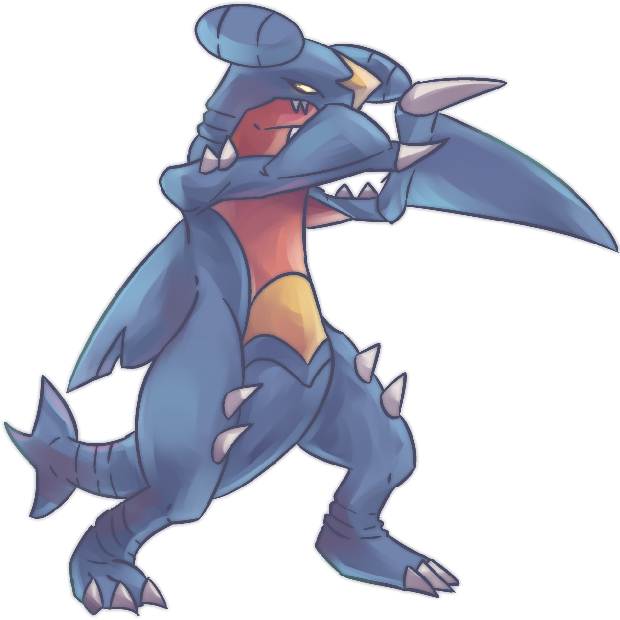 Download Garchomp, The Spiked Destroyer 30th Of These Little - Cartoon ...