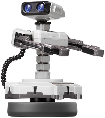 Download R - O - B - Amiibo - Super Smash Bros Rob Amiibo - Full Size ...