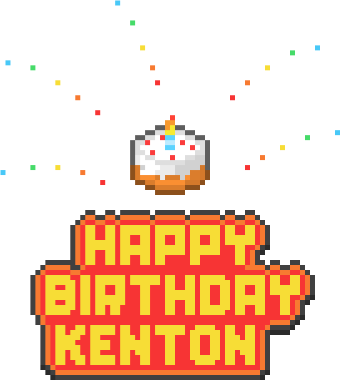 Download Happy Birthday - Minecraft Cake - Full Size PNG Image - PNGkit