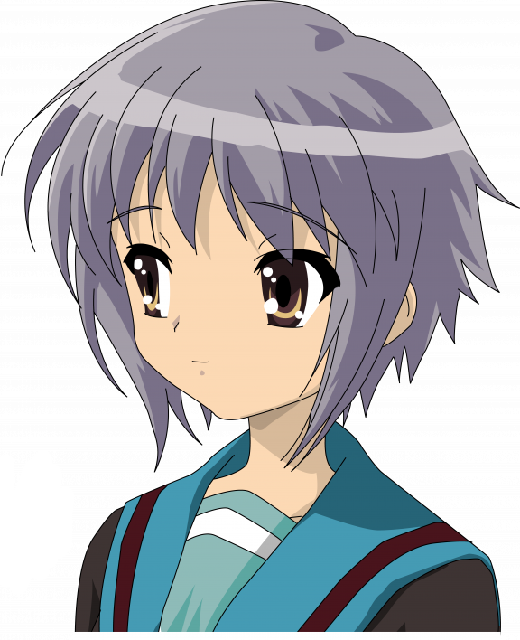 Download Or - Yuki Nagato Png - Full Size PNG Image - PNGkit