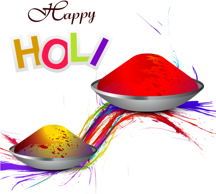 Download Happy Holi - Full Size PNG Image - PNGkit