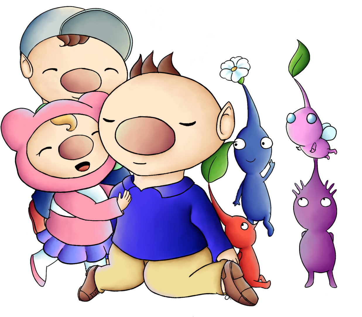 Download Oof, I Recently Played The First Two Pikmin Games - Cartoon ...