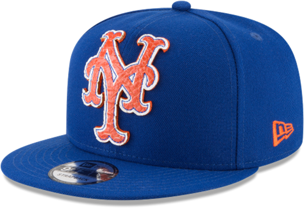 Download New Era 9fifty New York Mets Pieced Team Strapback - Black ...