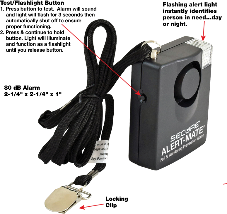Download Secure® Alert-mate® Pull String Fall Monitor - Safety - Full ...