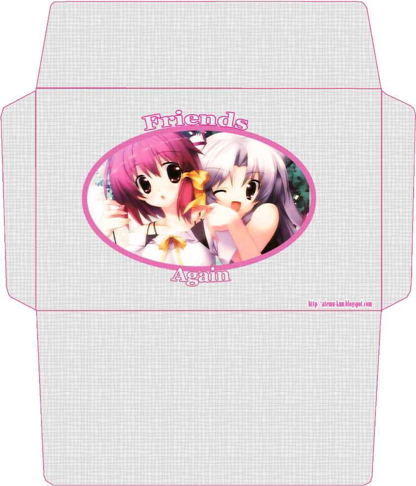 Download Cute Anime Best Friends Photo - Photobucket - Full Size PNG ...