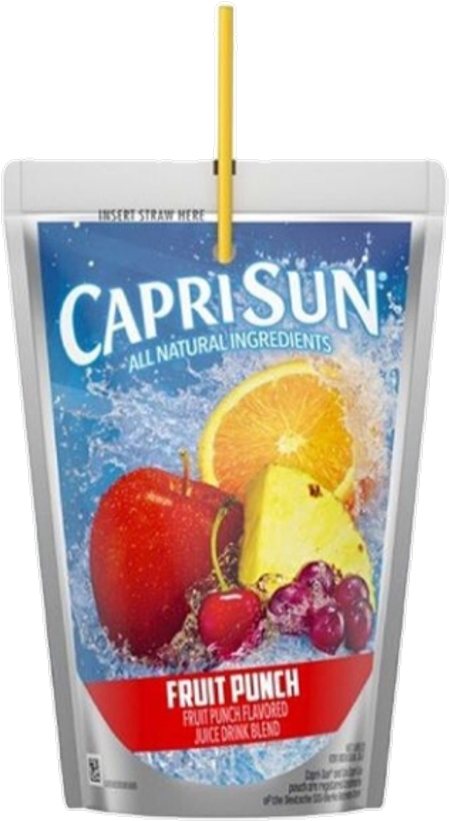 Download Transparent Caprisun Sticker - Capri Sun Pouch Pacific Cooler ...