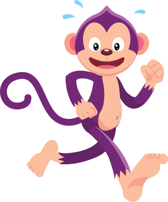 Download Caremonkey Now Even Faster - Cartoon Monkeys Running ...