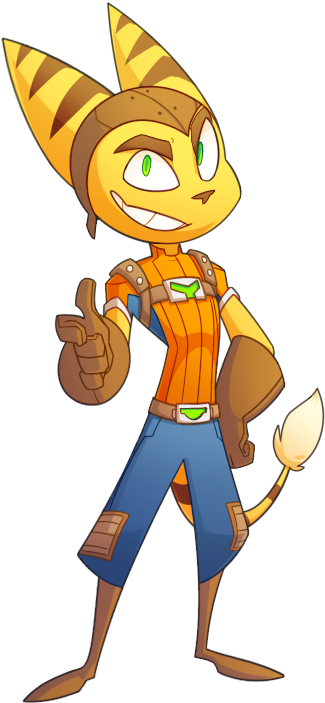 Download Have Some Ratchet And Clank Jank - Cartoon - Full Size PNG ...