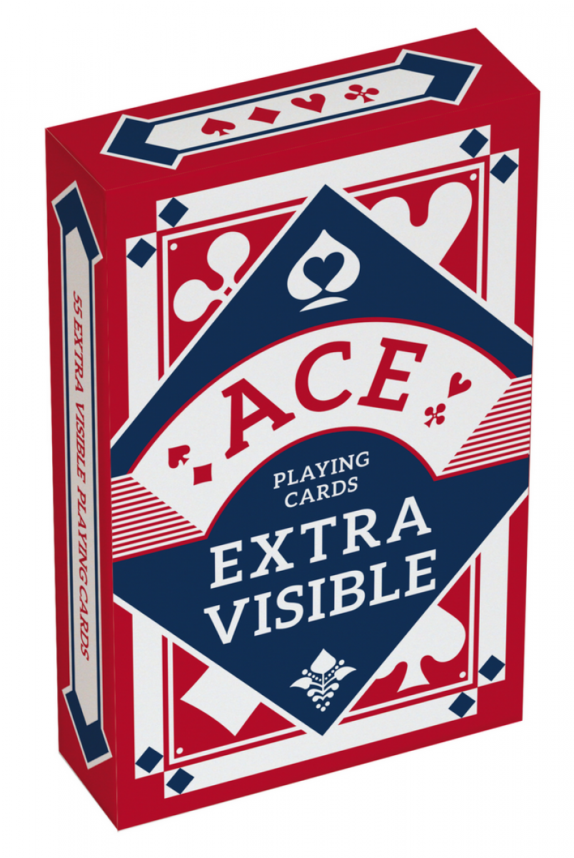 Download Card Game Ace Extra Visible Red - Full Size PNG Image - PNGkit