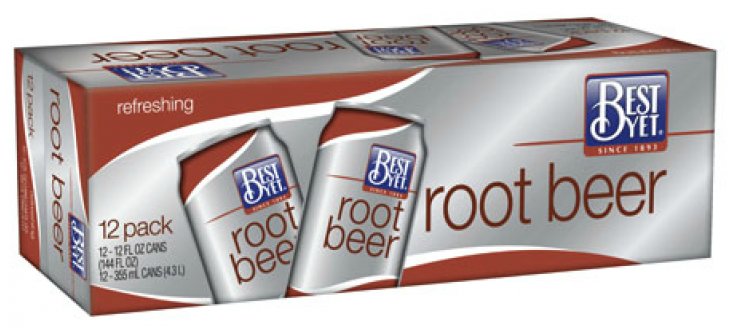 Download Best Yet Root Beer Soda - Caffeinated Drink - Full Size PNG ...
