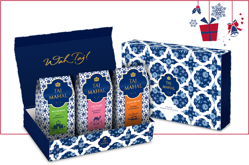 Download Taj Mahal Gift Box With 3 Assorted Flavoured Tea - Taj Mahal ...