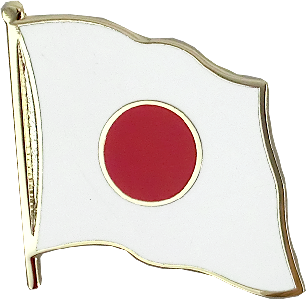 Download Flag Lapel Pin Japan - Emblem - Full Size PNG Image - PNGkit