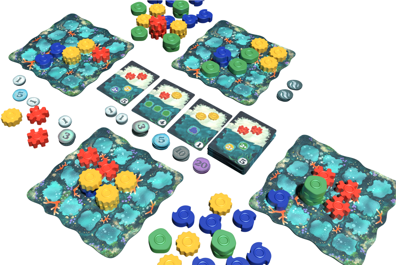 Download Original1500 X - Reef Board Game - Full Size PNG Image - PNGkit