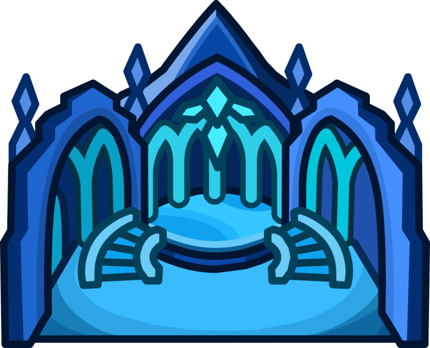 Download Free Png Download Club Penguin Ice Palace Igloo Png - Full ...