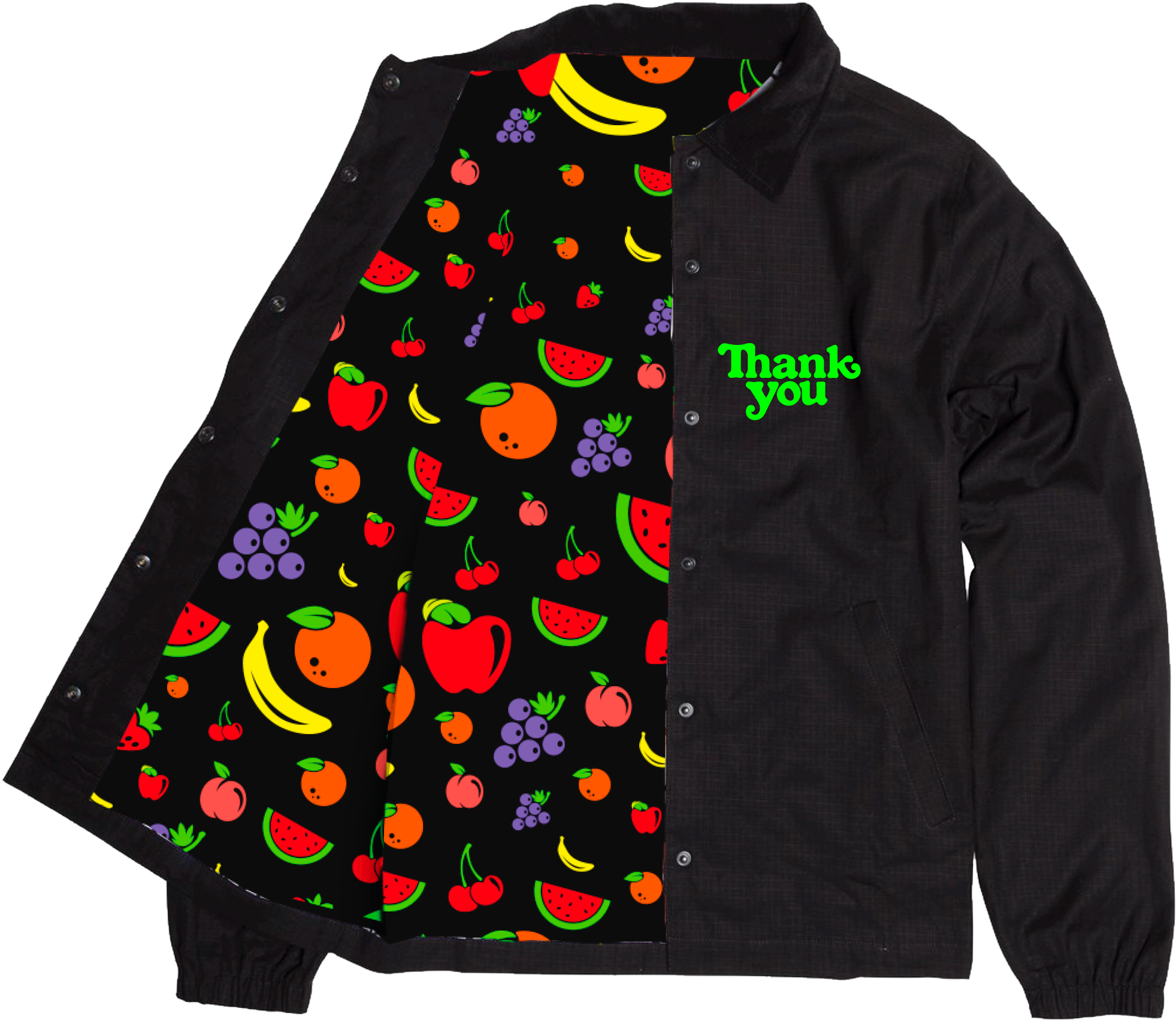 Download Fruit Salad Jacket - Sweater - Full Size PNG Image - PNGkit
