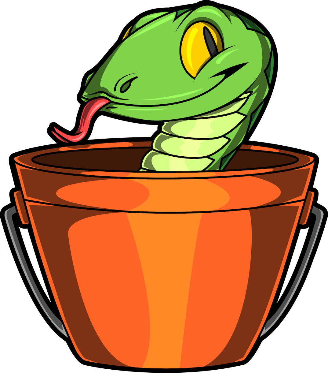 Download Bucket Snake - Full Size PNG Image - PNGkit