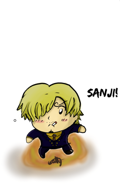 Download Chibi Sanji - Cartoon - Full Size PNG Image - PNGkit