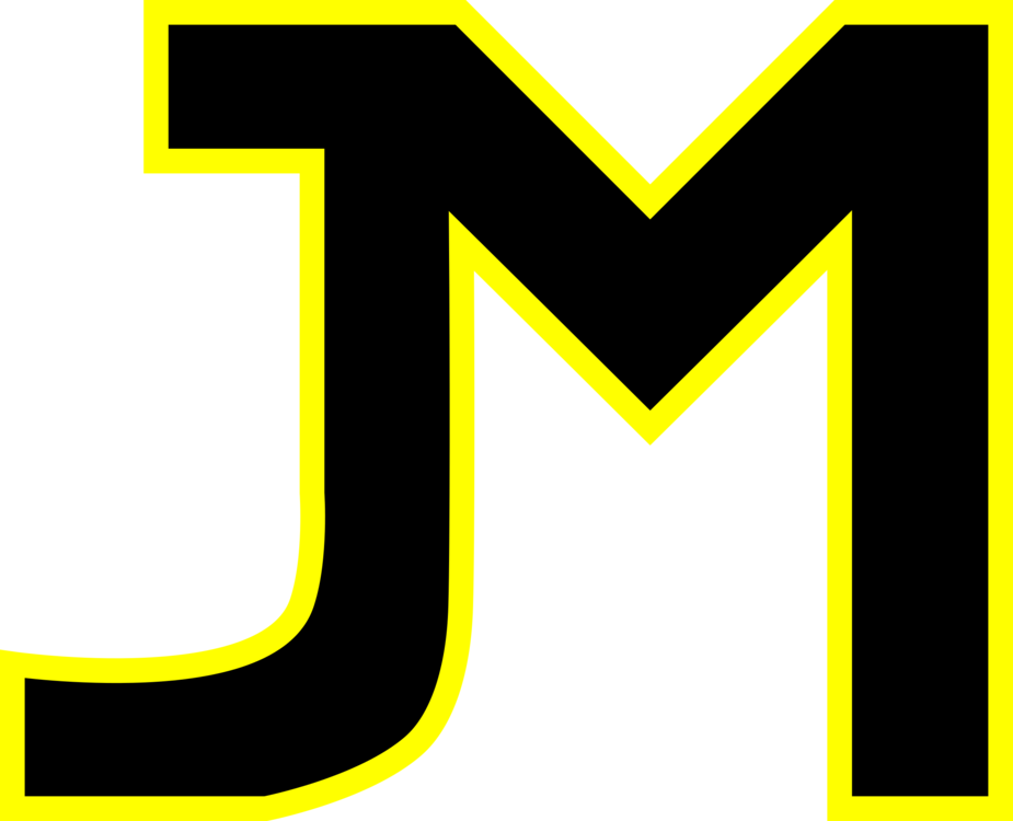 Download Logo Monogram Letter Brand Cartoon - Jm Png - Full Size PNG ...