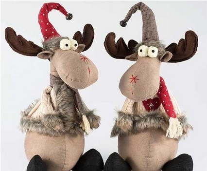 Download Peluche Elan Noel - Stuffed Toy - Full Size PNG Image - PNGkit