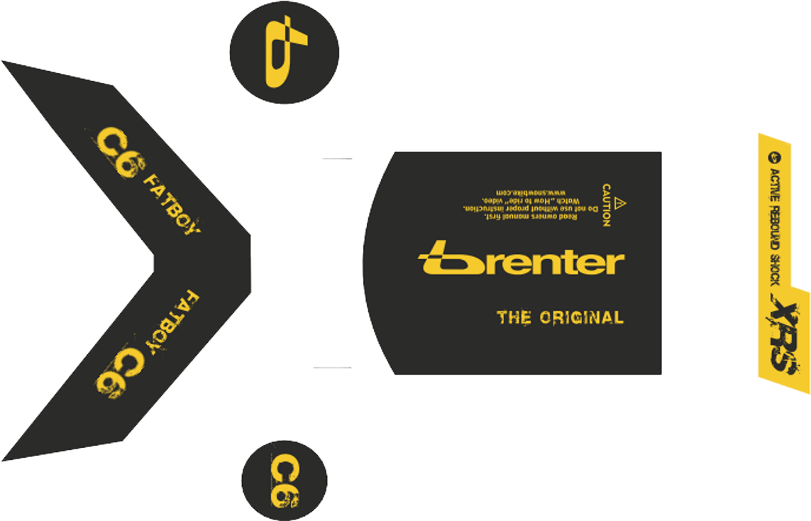 Download Brenter Snowbike Sticker C6 - Parallel - Full Size PNG Image ...