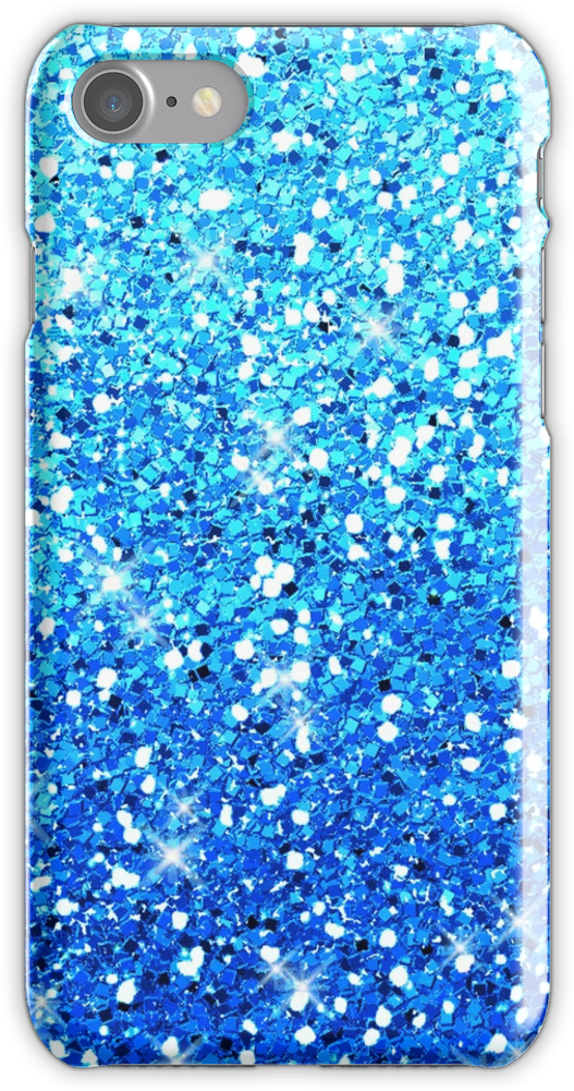 Download Blue Glitters Sparkles Texture Iphone 7 Snap Case - Blue Glitters - Full Size PNG Image ...