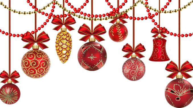 Download Christmas, Deco, Festive Decorations - Red Christmas Ornaments ...