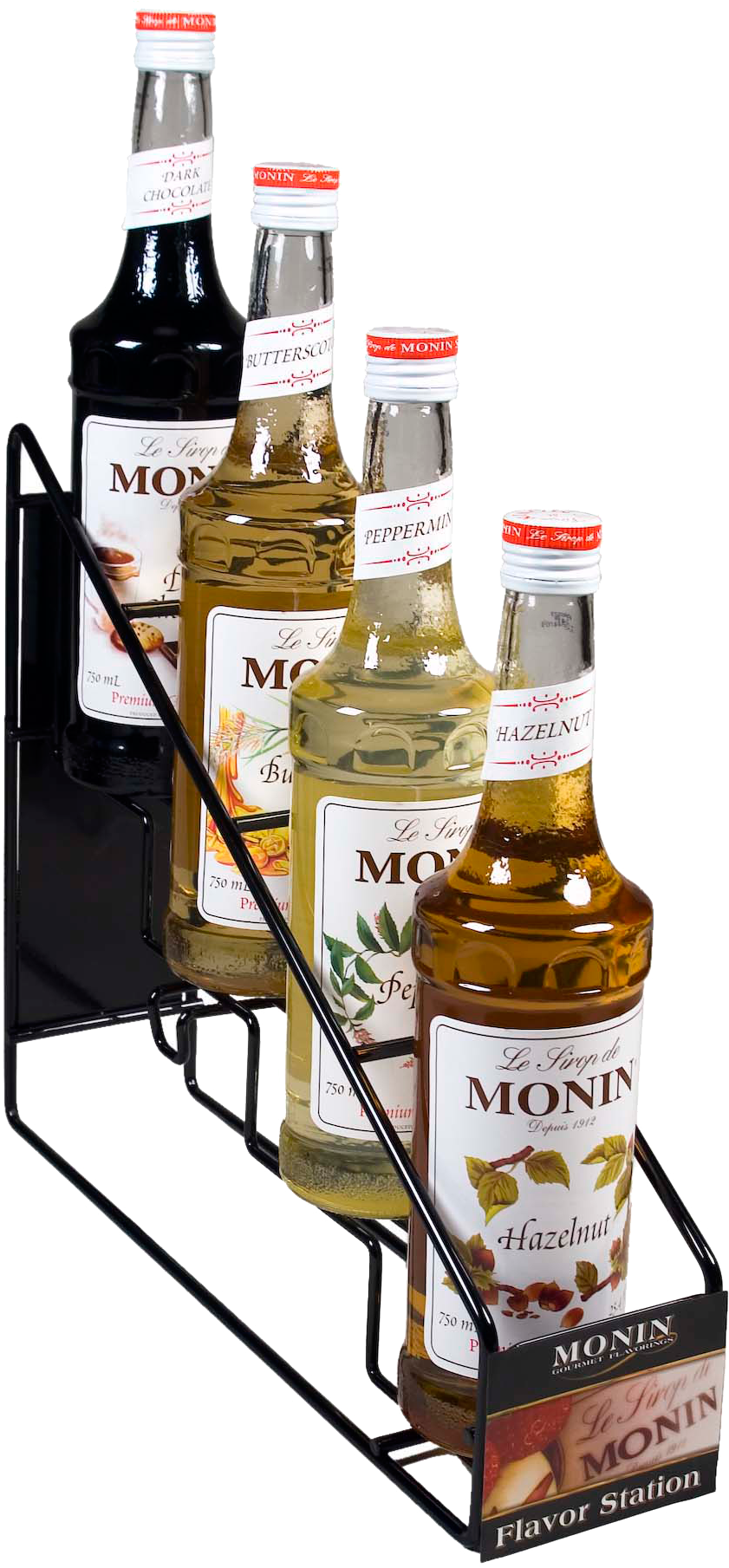Download Description - Monin Syrup 4 Bottle Display Rack By Monin ...