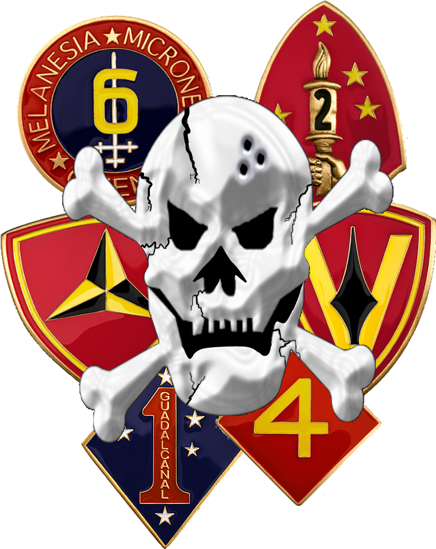Download 2nd Marine Division Sticker - Full Size PNG Image - PNGkit